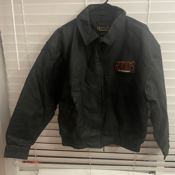 TM Studios | Jackets & Coats | Leather Jacket Vtg 9s Hercules The ...